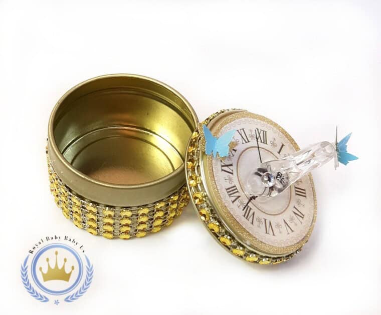 Cinderella gift boxes clock Set 6 - Party By Imagination