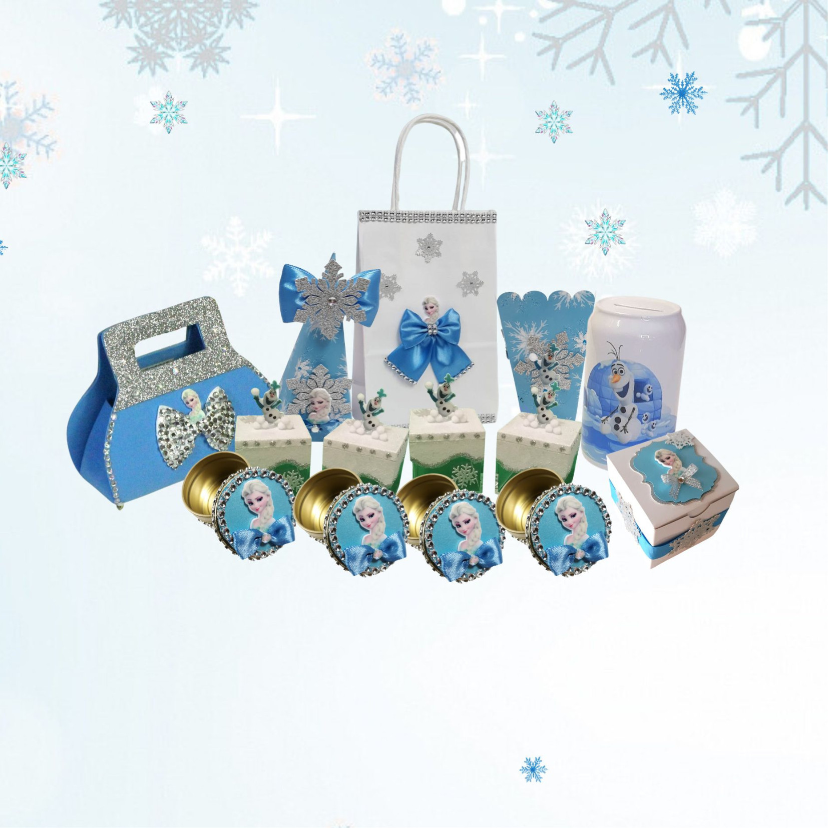 Frozen Birthday Gift Boxes & Elsa Party Favors | Party By Imagination